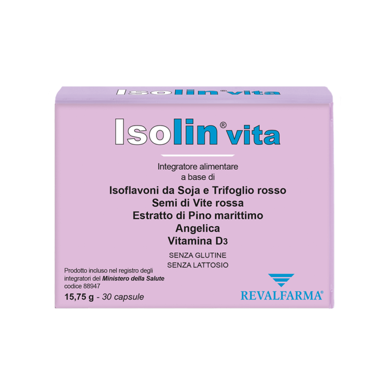 Isolin vita - allevia i sintomi della menopausa - Revalfarma